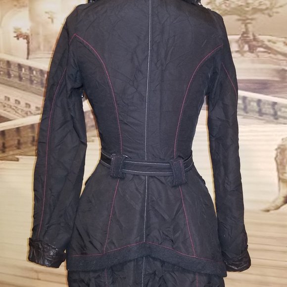 Nexx | Jackets & Coats | Nexx Rare Black Red Jacket Coatblazer Dress ...